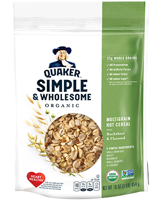 Organic Oatmeal | Quaker Oats
