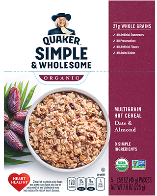 Organic Oatmeal | Quaker Oats