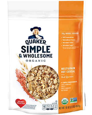 Organic Oatmeal | Quaker Oats
