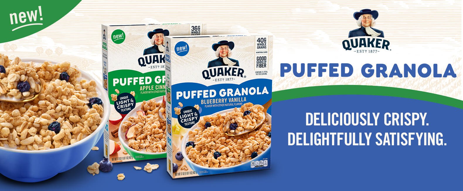 Old Fashioned Oats, Quick Oats, Snacks | Quaker Oats